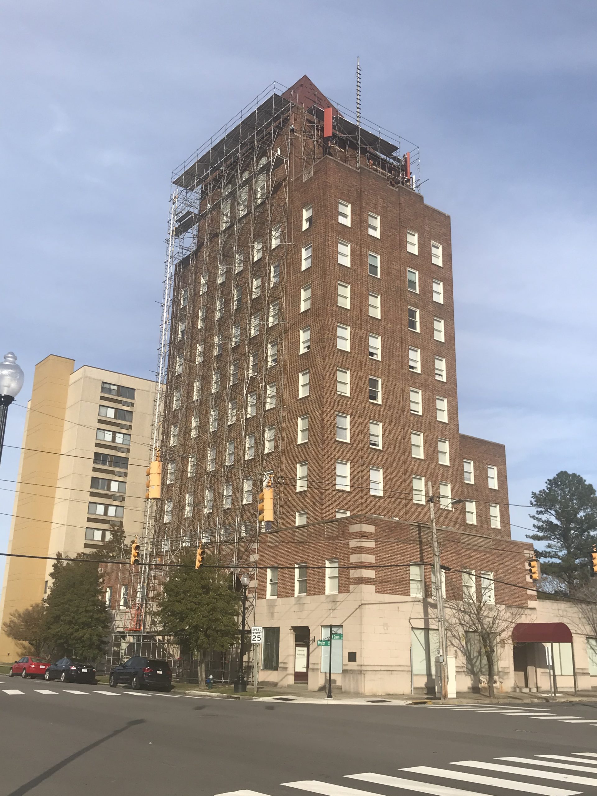 Kinston Hotel Apartments > Associated Scaffolding
