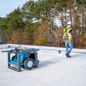 Bigfoot Non-Penetrating Mobile Fall Protection Cart
